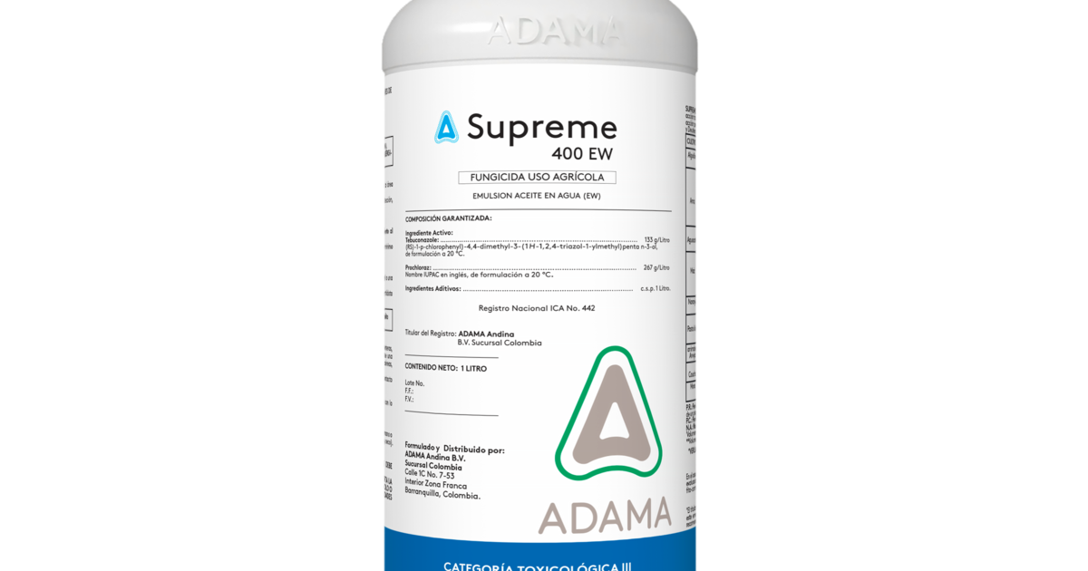 Fungicida Supreme 400 EW | ADAMA Colombia